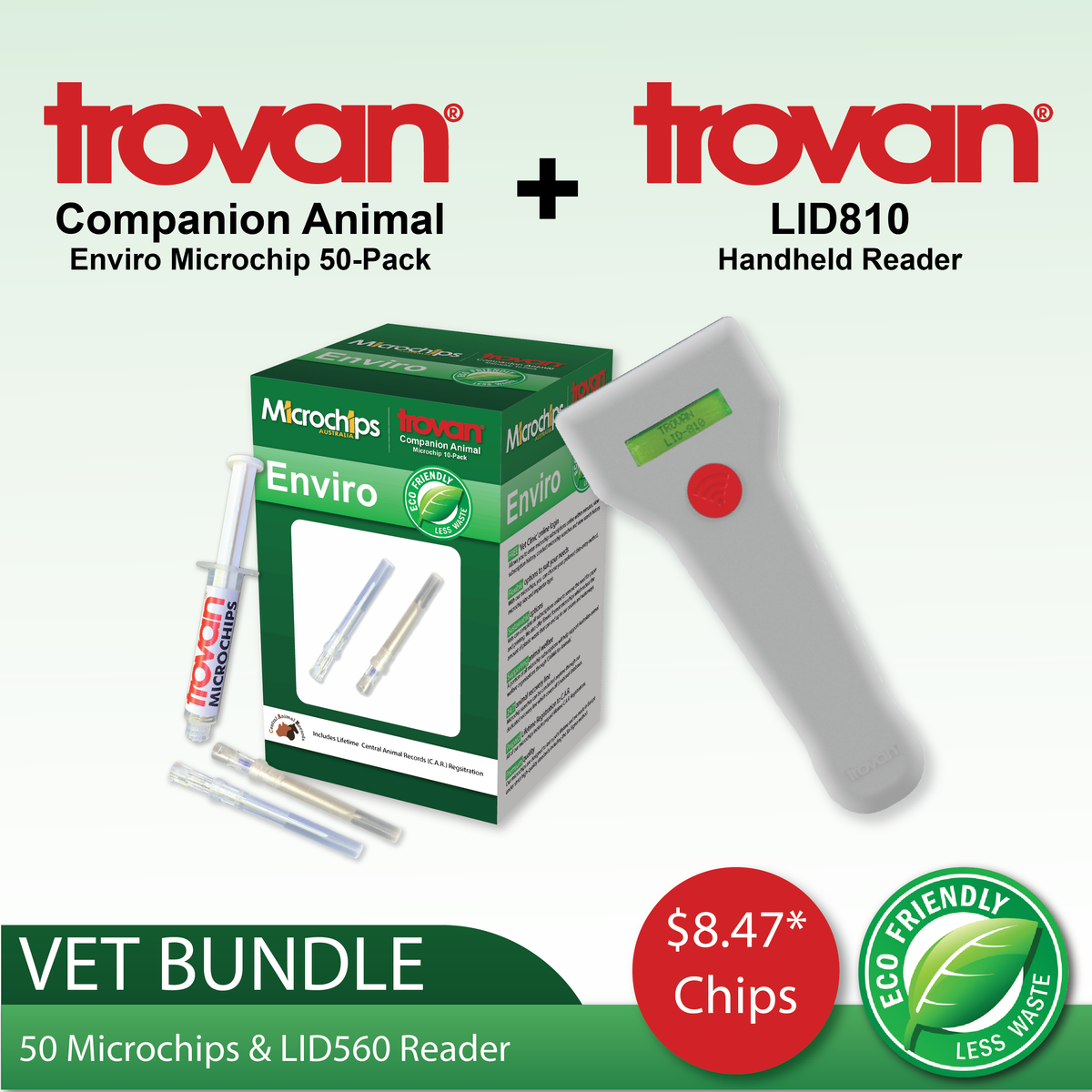 Enviro (50-Pack) & 810 Bundle – Microchips Australia